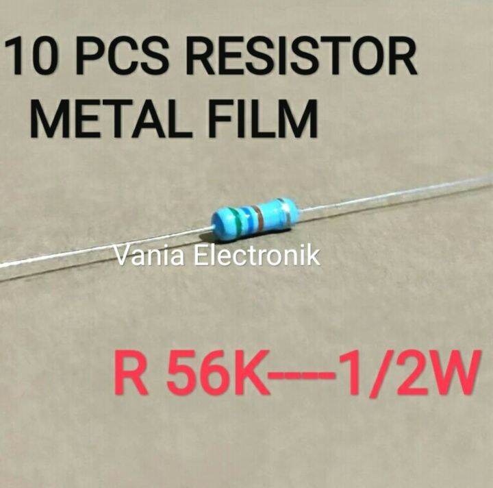 10 PCS RESISTOR R 56K----1/2W | Lazada Indonesia