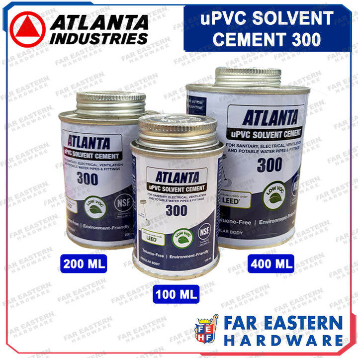 ATLANTA uPVC Solvent Cement (300) 100ml | 200ml | 400ml | Lazada PH