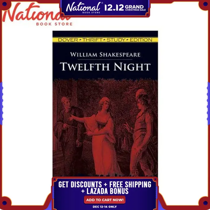 Twelfth Night Thrift Study Edition By William Shakespeare - Trade ...