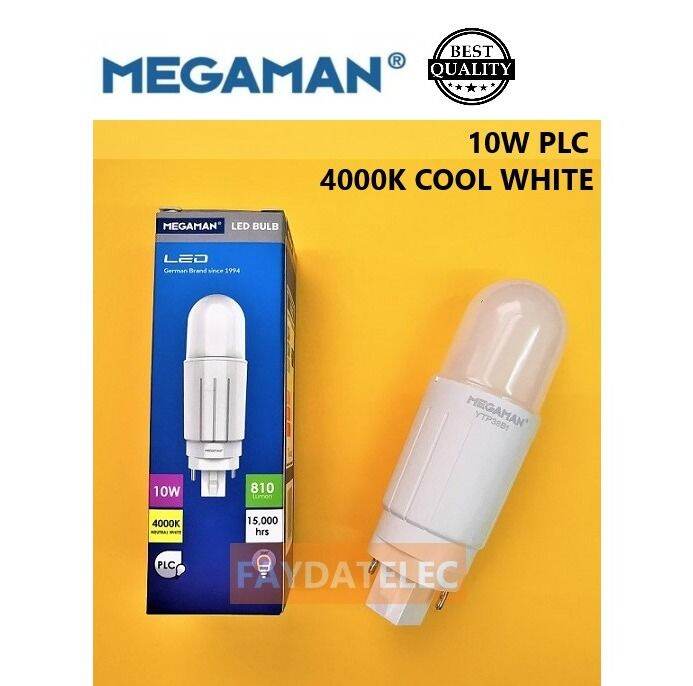 MEGAMAN 10W PLC LED STICK TUBE (6500K Daylight /4000K Cool White /3000K ...