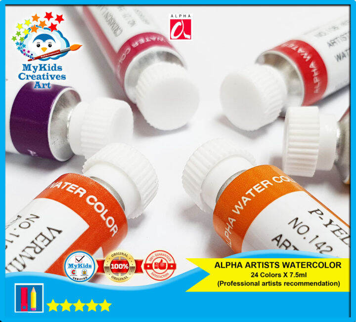 WATERCOLORS SET (ALPHA ARTISTS, KOREA) | Lazada