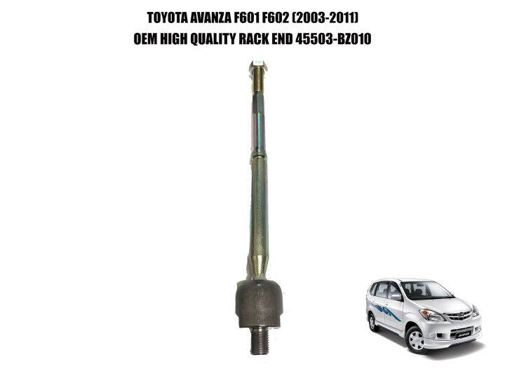 TOYOTA AVANZA F601 F602 (2003-2011) RACK END PRICE PER PCS MADE BY OEM ...