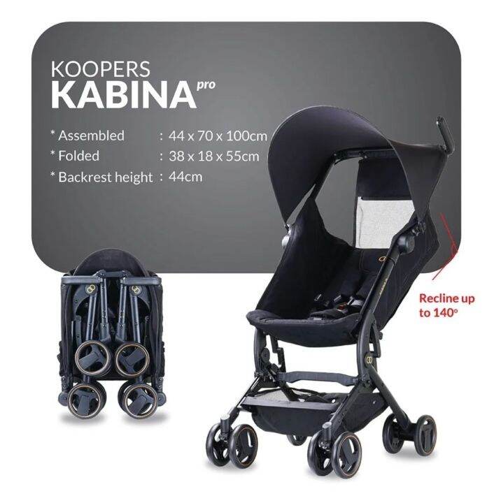 Koopers Kabina Pro Stroller | Lazada
