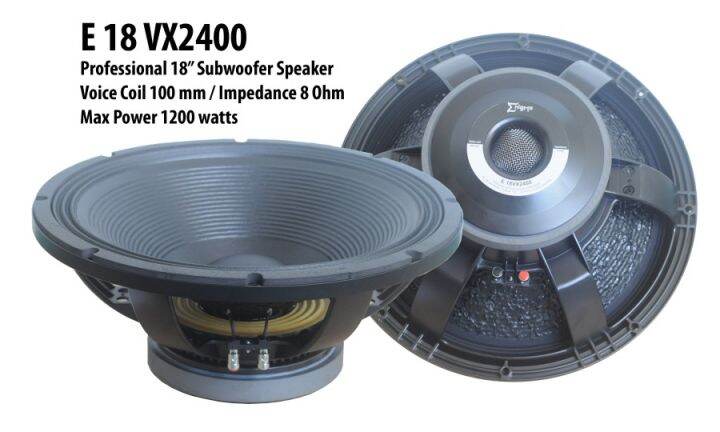 enigmaa vx2400 speaker komponen 18 inch | Lazada Indonesia