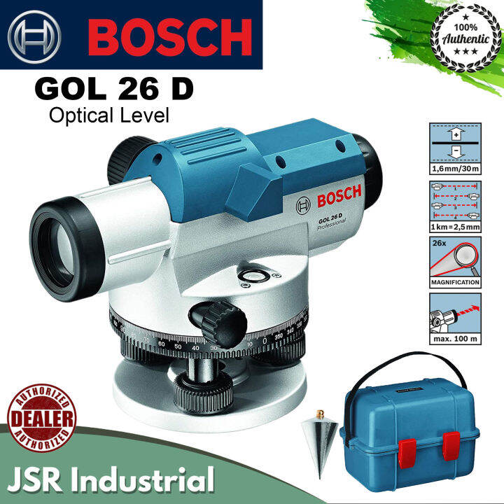 BOSCH GOL 26 D Optical Level [JSR | BMT] | Lazada PH