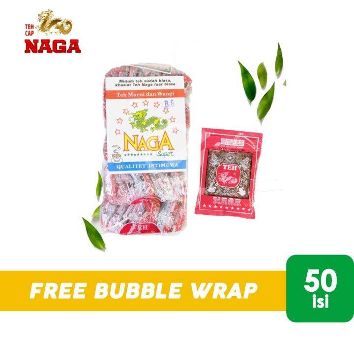 Teh Cap Naga isi 50 sachet | Lazada Indonesia