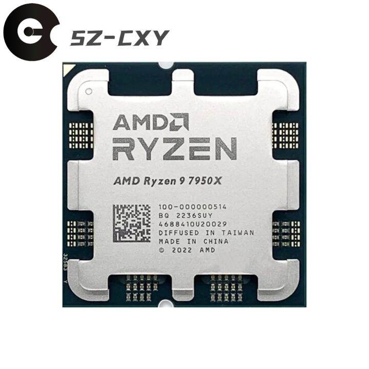 AMD Ryzen 9 7950X R9 7950X 16-Core 32-Thread Desktop Processor 5NM L3=64M 100-000000514 Socket ...