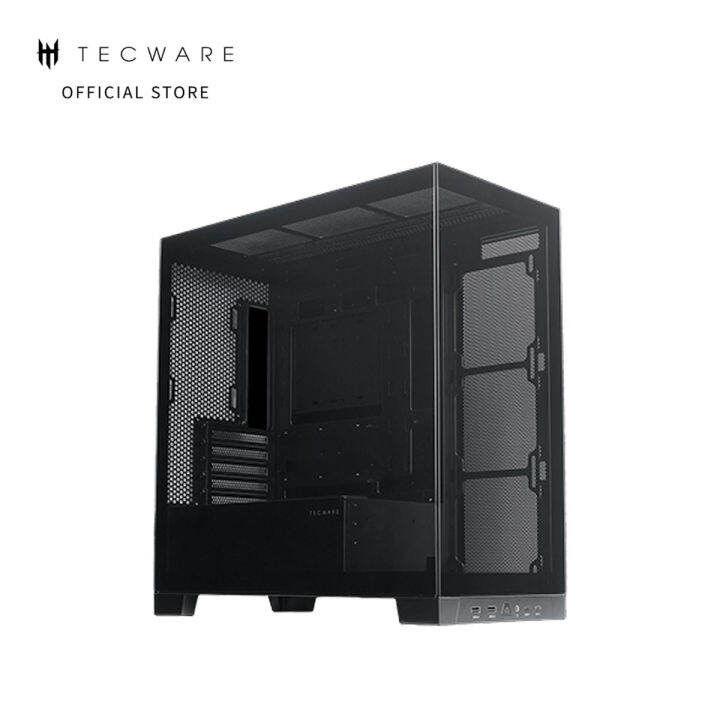 Tecware VX90M Dual TG MATX Gaming Case - Black TWCA-VX90M-BKAR | Lazada