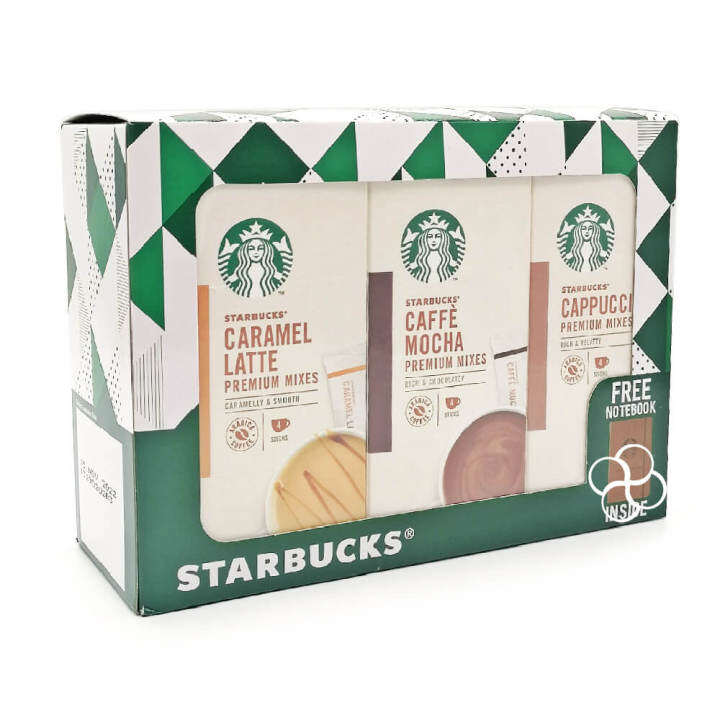 Starbucks Premium Mixes Collection with Free Starbucks Notebook | Lazada PH