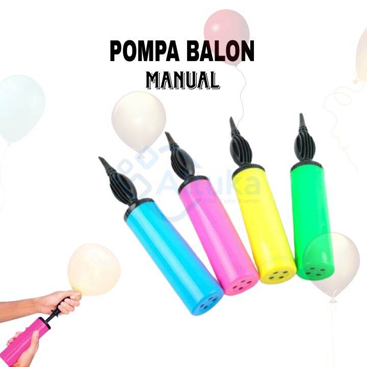 Pompa Balon Tangan Manual / Pompa Balon Besar Manual Tangan | Lazada ...