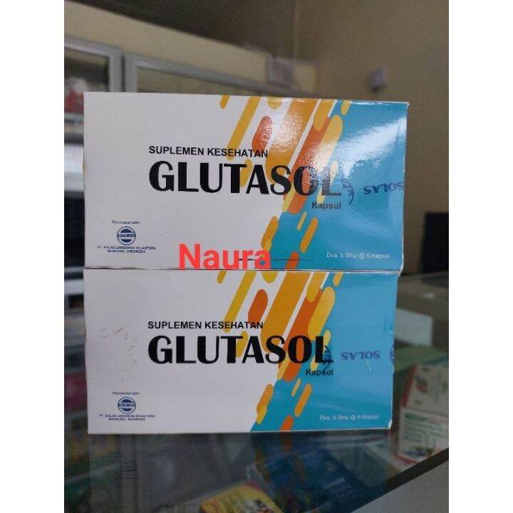 GLUTASOL KAPSUL PENCERAH DAN SUPLEMEN | Lazada Indonesia