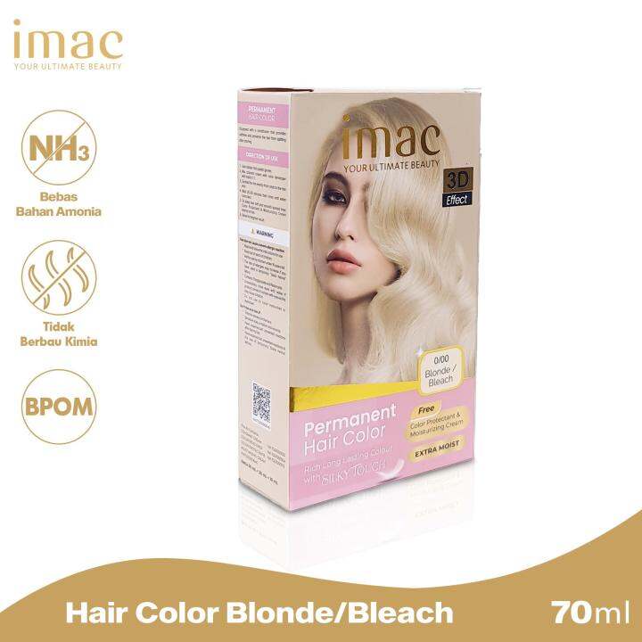 imac Shampoo Pewarna Rambut 70 ML 3D Effect Permanent Hair Color Beauty ...