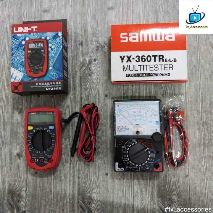 [TV Acc] digital meter / analog meter measurement electric tv panel ...