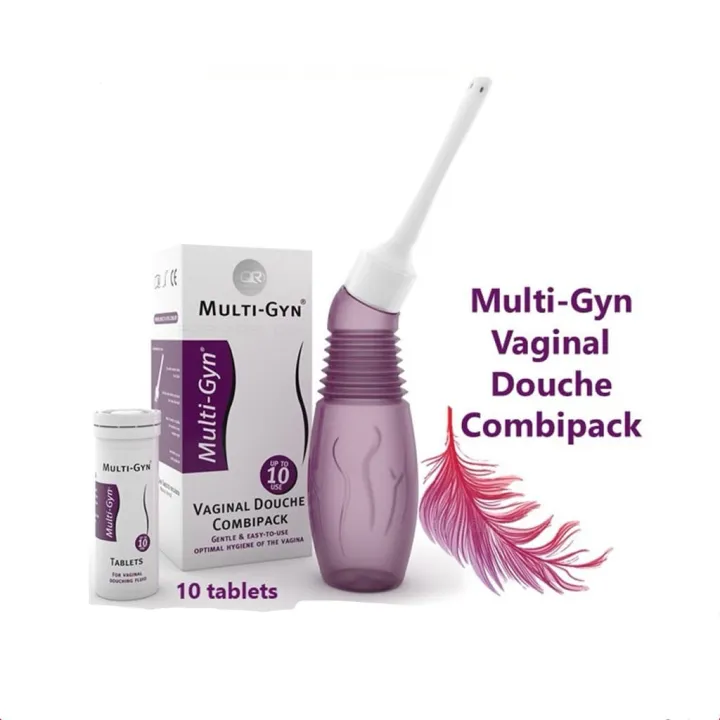 MULTI-GYN VAGINAL DOUCHE COMBIPACK [DOUCHE + 10 TABLETS] [EXP: 7/2023] | Lazada