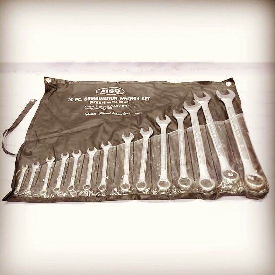 Aigo Combination Wrench 6mm to 32mm Alloy Steel Chrome Plated | Lazada PH