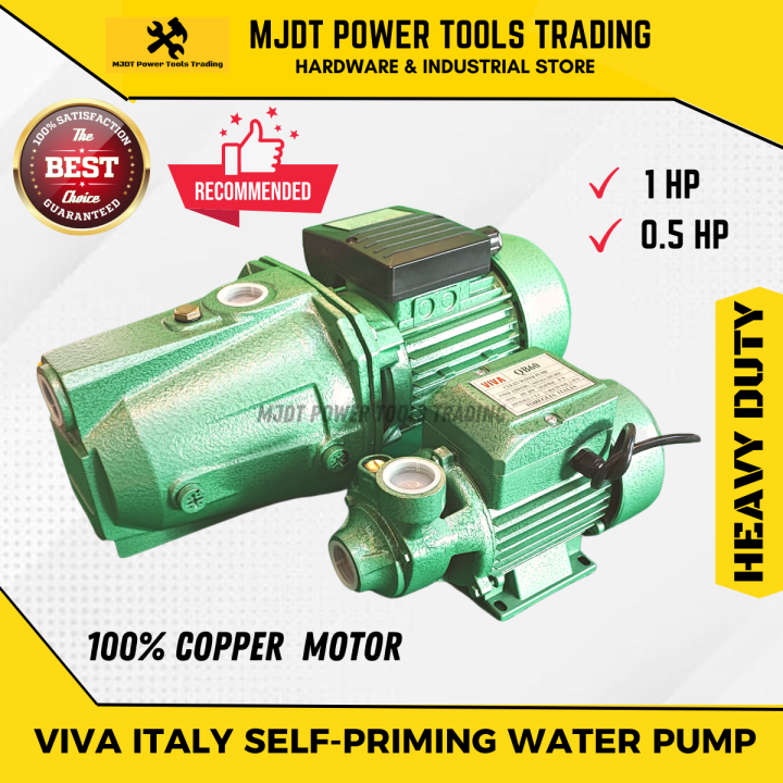 VIVA ITALY HIGH QUALITY CLEAN WATER PUMP (1 HP / 0.5 HP) | Lazada PH