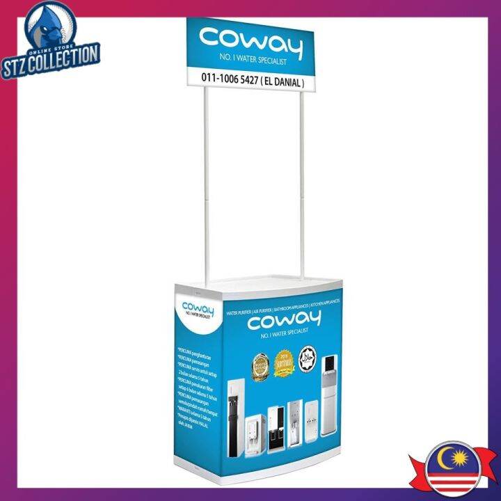 PVC Stall Portable Booth Meja Iklan Counter Table | Lazada