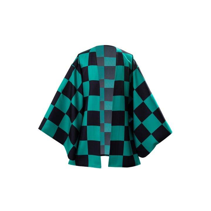 {in stock}Demon Slayer Kamado Tanjiro Haori Cosplay Cape Black and ...