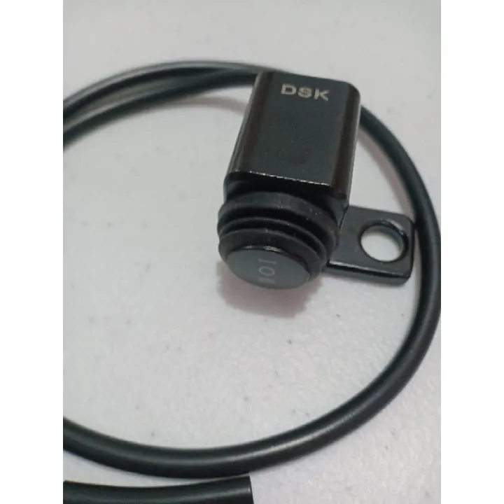 Domino/DSK Mini Driving Light Mirror Mount 3 Way Switch Hazard Fog ...