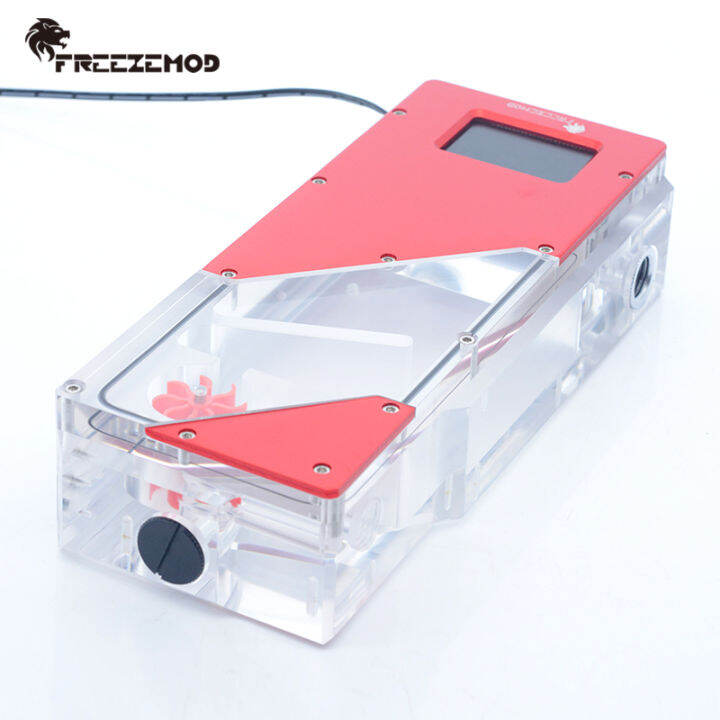 FREEZEMOD PC Water Cooling Inligent Water Tank Hall Flow Speed RGB ...