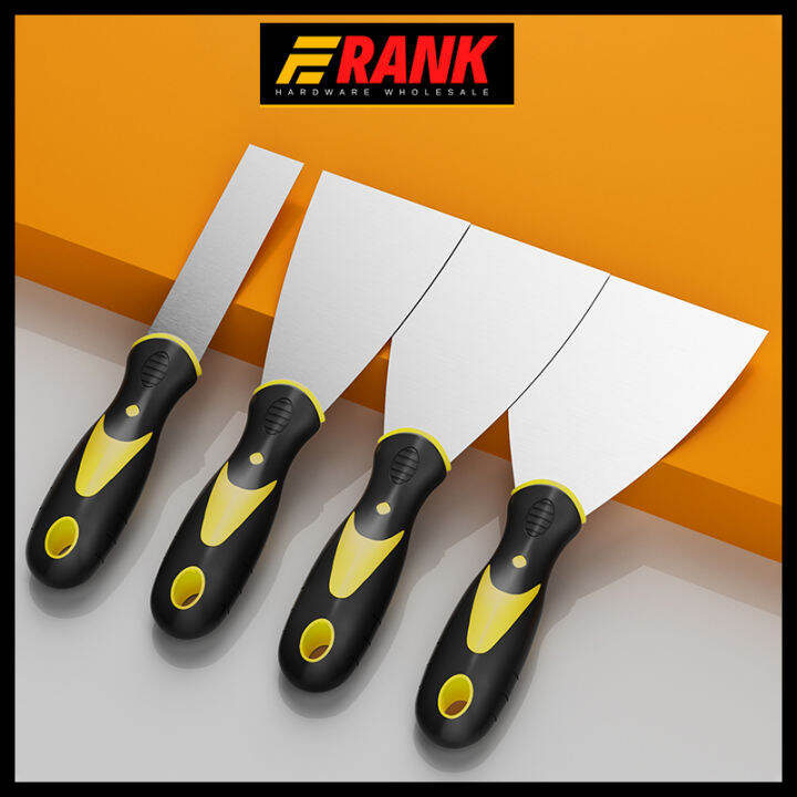 Stainless Spatula Putty Knife 1 2 3 4 5 in Paint Scrapper Cleaner Wall ...
