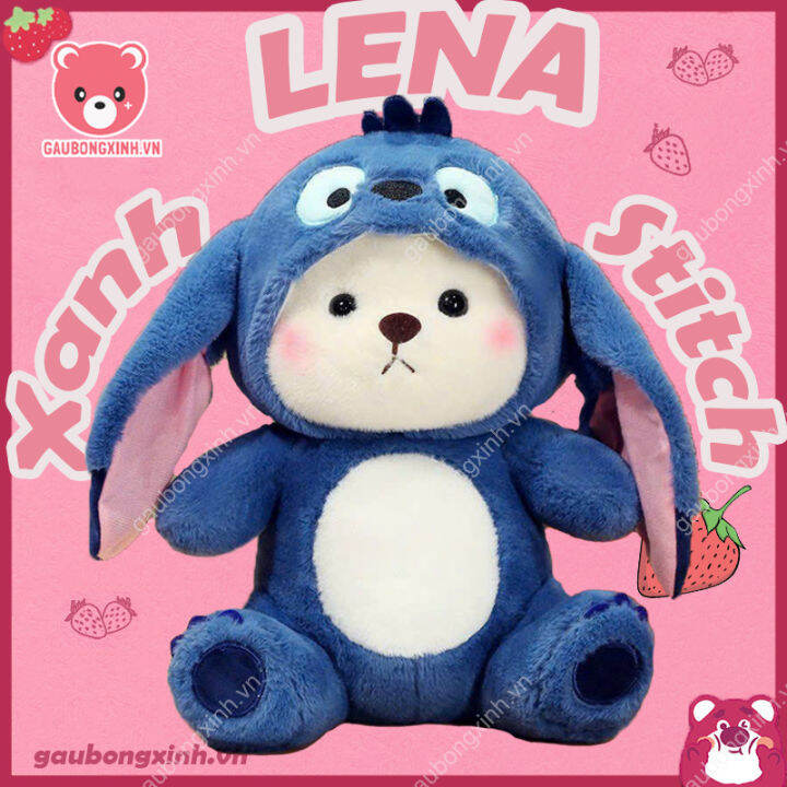 Gấu Bông Xinh Lena Cosplay Stitch, Thú nhồi bông cao cấp Lena Stitch ...