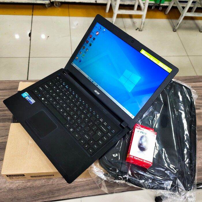 Laptop Acer Model baru 14inc lengkap dengan box Tas mouse charger ...