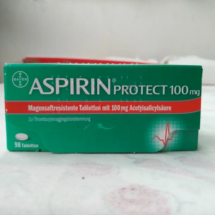 Second delivery German Bayer Bayer aspirin protect 100mg 98 tablets ...