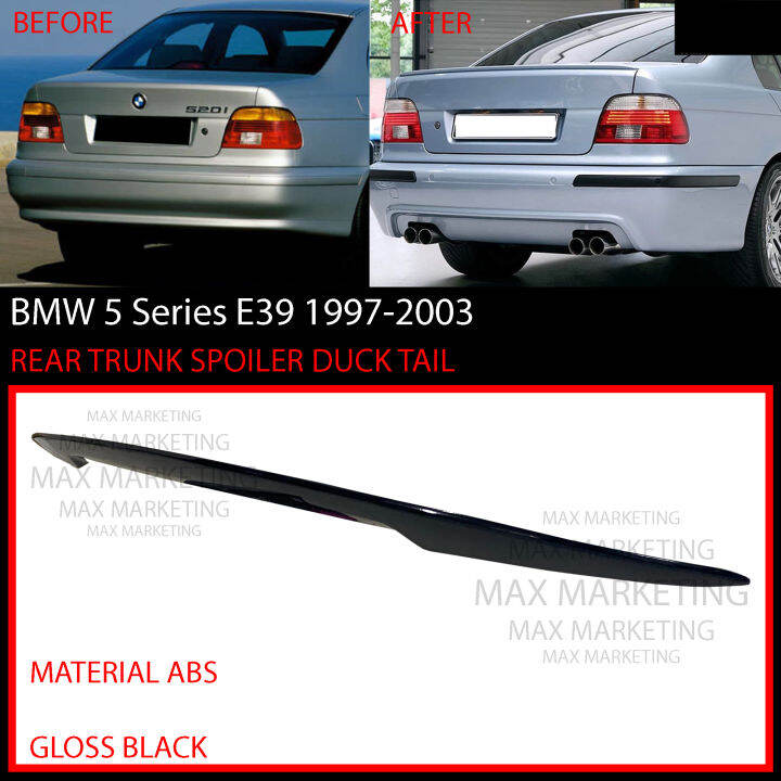 BMW 5 SERIES E39 1997-2003 REAR TRUNK SPOILER DUCK TAIL WITH PAINT ABS ...