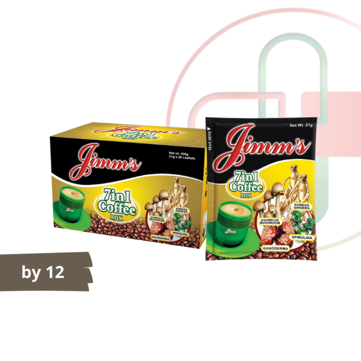 Jimm's 7 in 1 Coffee 12s | Lazada PH