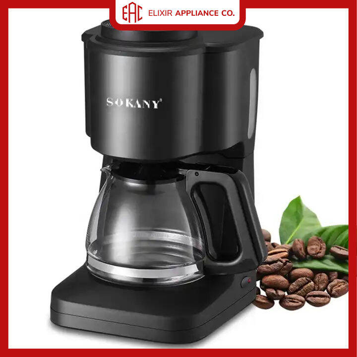 SOKANY American Drip Coffee Machine Small Home Office Coffee Machine ...