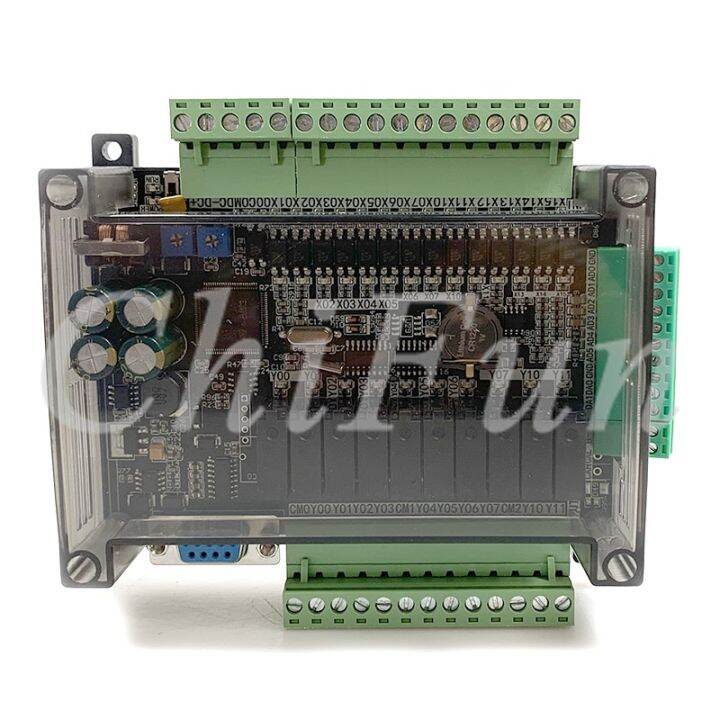 FX3U-24MR 6AD 2DA high speed PLC industrial control board with 485 ...
