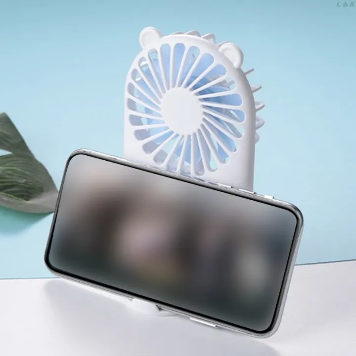 Pocket fan Hand-Held Rechargeable Portable bladeless fan usb leaf mini ...