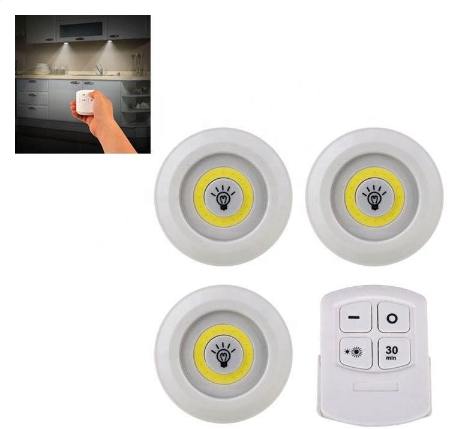 Battery Operated LED Closets Lights for Wardrobe Bathroom | Cabinet ...