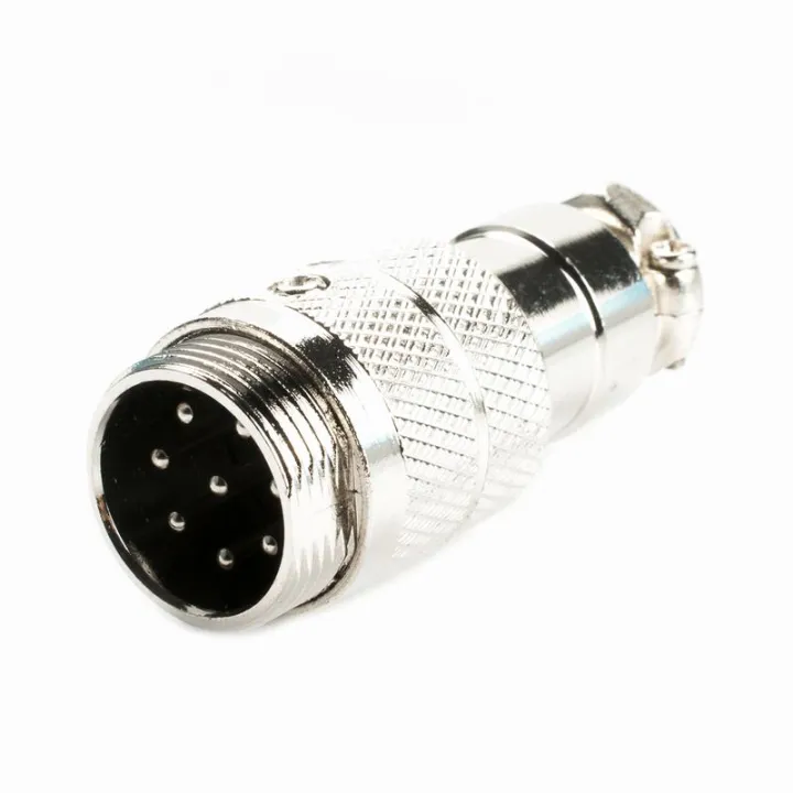 1pcs,GX16 16mm 9 Pin DIN Male Plug Cable aviation plug Adapter with ...