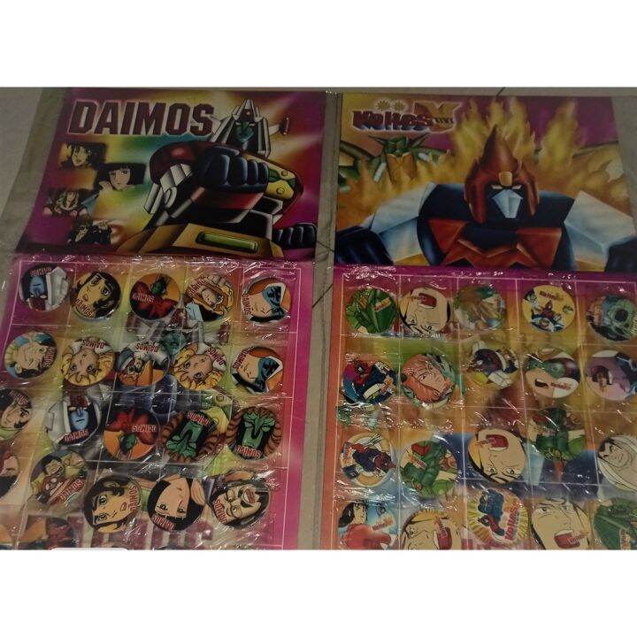 【COD】 Collectible Daimos and Voltes V Poggs - Retro Toys | Lazada PH