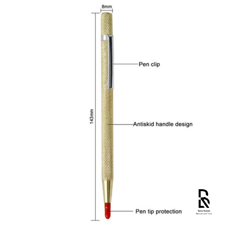 PEN SCRIBE PENANDA ALAT UKIR KACA KERAMIK BETON | Lazada Indonesia
