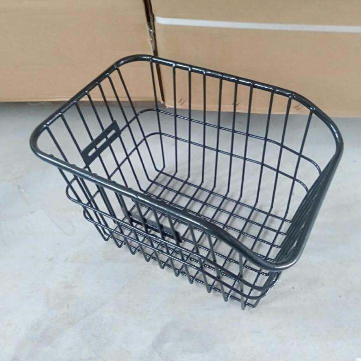 Fenteer Bike Baskets Rear Bike Pannier Travel Storage Basket Bicycle ...