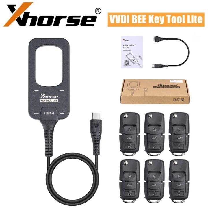 Xhorse VVDI Bee Key Tool Lite Generate Transponder Remote Frequency ...