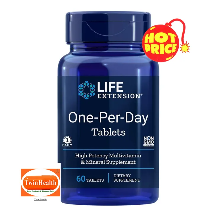Life Extension One-Per-Day Tablets / 60 Tablets | Lazada.co.th