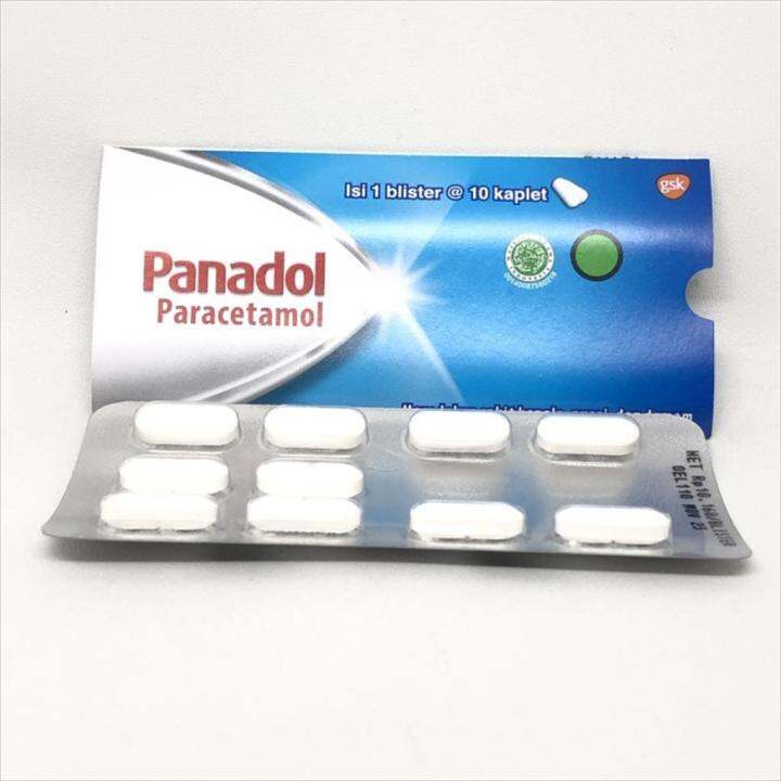 Panadol Paracetamol Biru 10 Kaplet | Lazada Indonesia