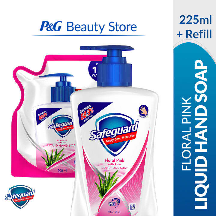 Safeguard Pink Liquid Hand Soap 225ml 200ml Refill Lazada Ph