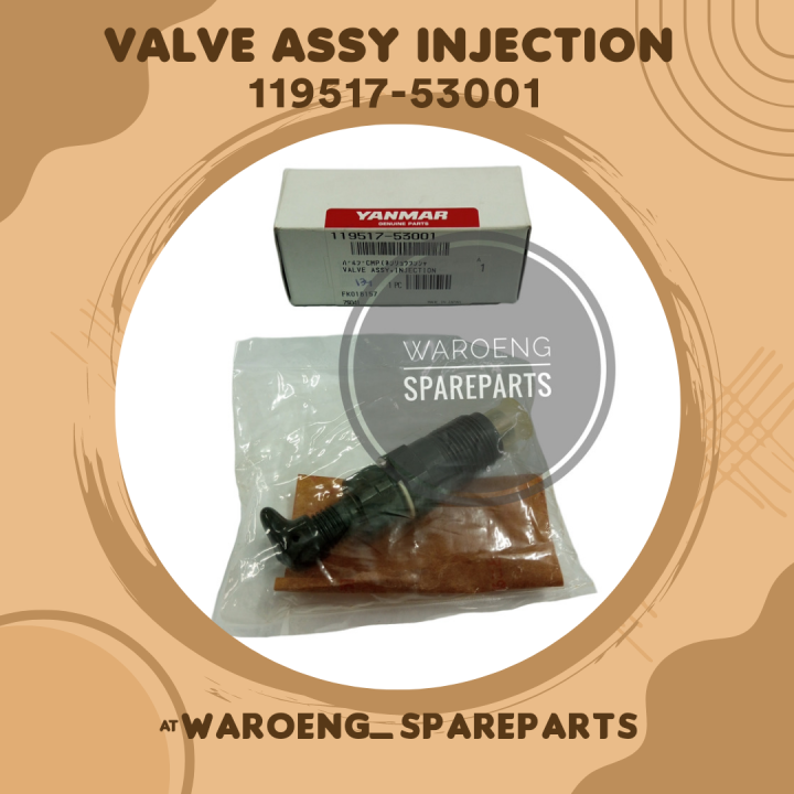 VALVE ASSY INJECTION VALVE INJEKSI VALVE INJECTION 119517-53001 ALAT ...