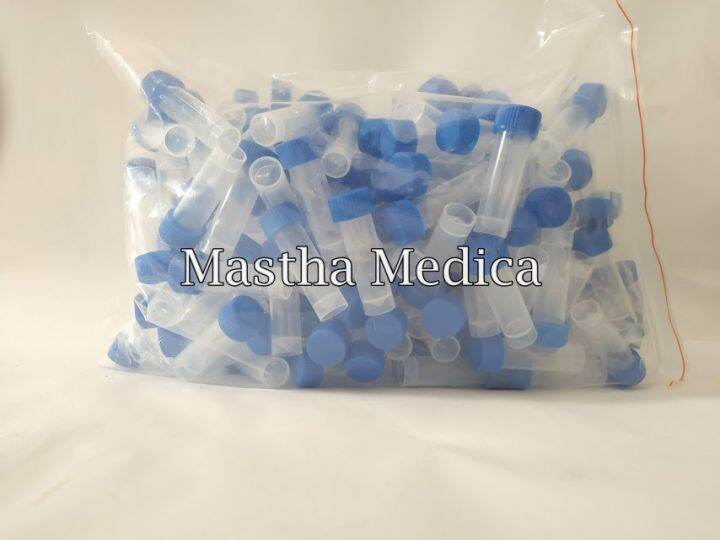 Alat Laboratorium Tabung Steril Plastik Cryovial Tube 5 Ml | Lazada ...