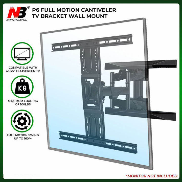 Original North Bayou NORTHBAYOU NB NEW P6 Full Motion Cantilever Wall ...
