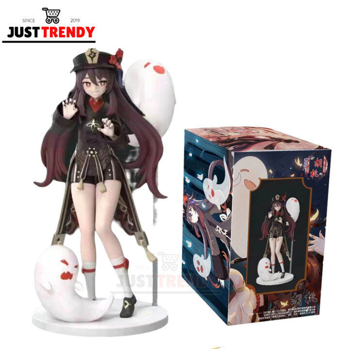Anime 20cm Genshin Impact Hu Tao Collectible Action Figure Gift Toy ...