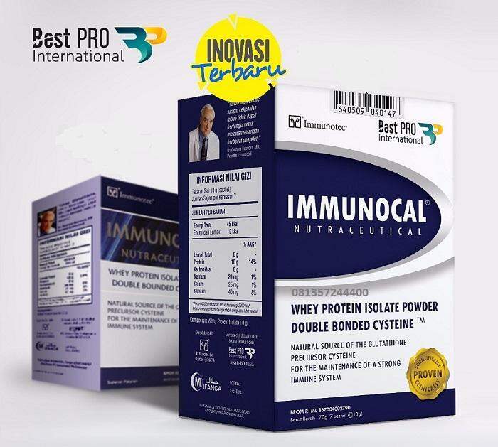 Susu Immunocal Whey Protein Isolate Powder - 7 Sachet | Lazada Indonesia