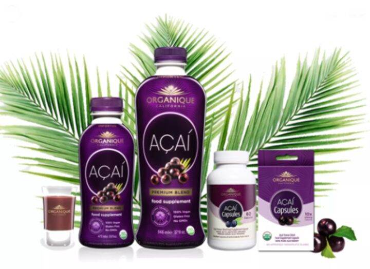 Organique Acai Premium Blend 473ml - All Natural USDA Organic Vegan ...