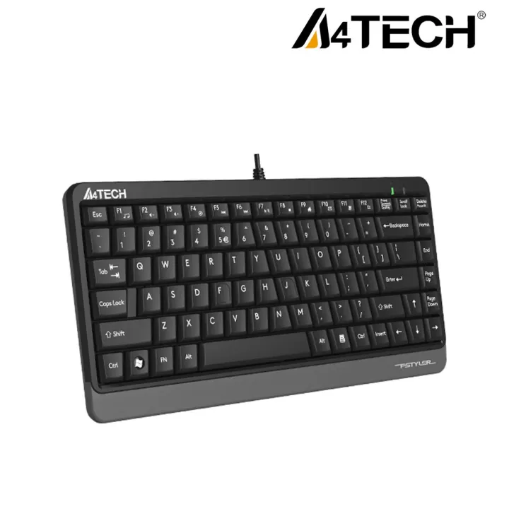 rakk keyboard A4Tech Fstyler FKS11 Sleek Round-Square Keycaps Compact ...