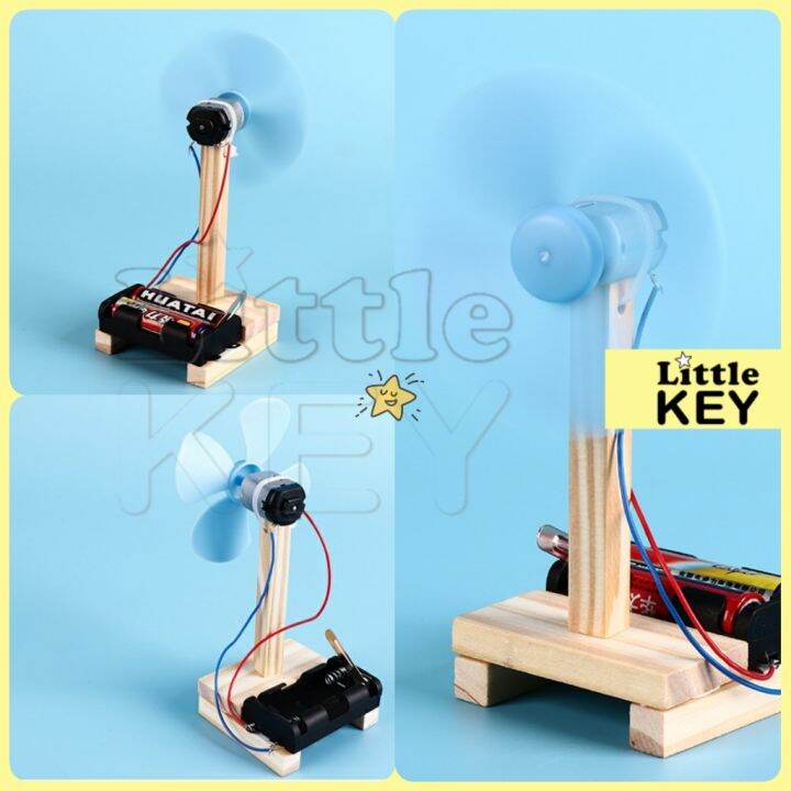 DIY Table Fan Kit Robotic Project RBT STEM Kids Science Electric Fan ...